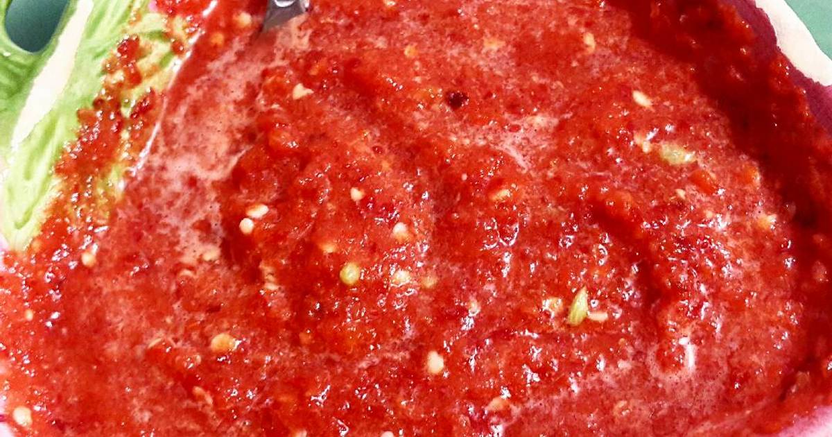 Resep Sambal Mentah Jeruk Limau tanpa Terasi Goreng (Menu Diet Minyak ... Resep Sambal Mentah Jeruk Limau tanpa Terasi Goreng (Menu Diet Minyak ...