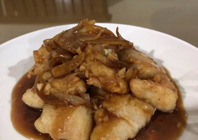 Resep Dori with Teriyaki Sauce oleh Bunga Rifka - Cookpad