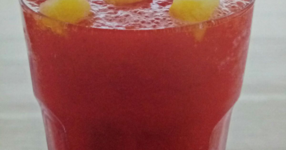 Melon And Mango Smoothie Recipe by Sanjana Sethia - Cookpad