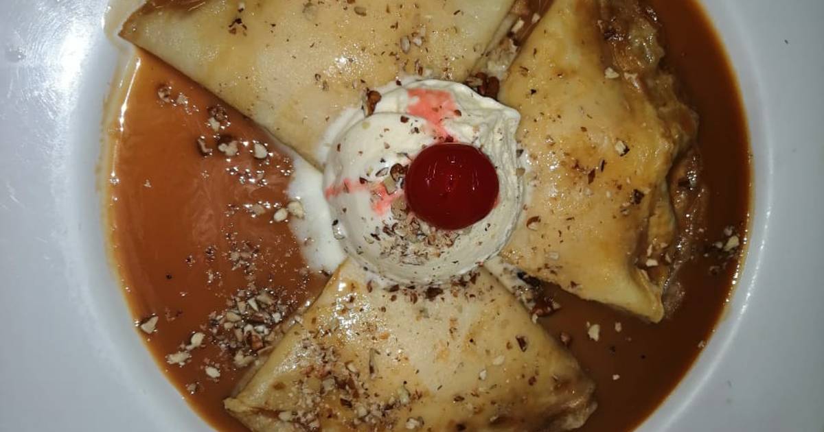 Crepas con helado - 27 recetas caseras- Cookpad