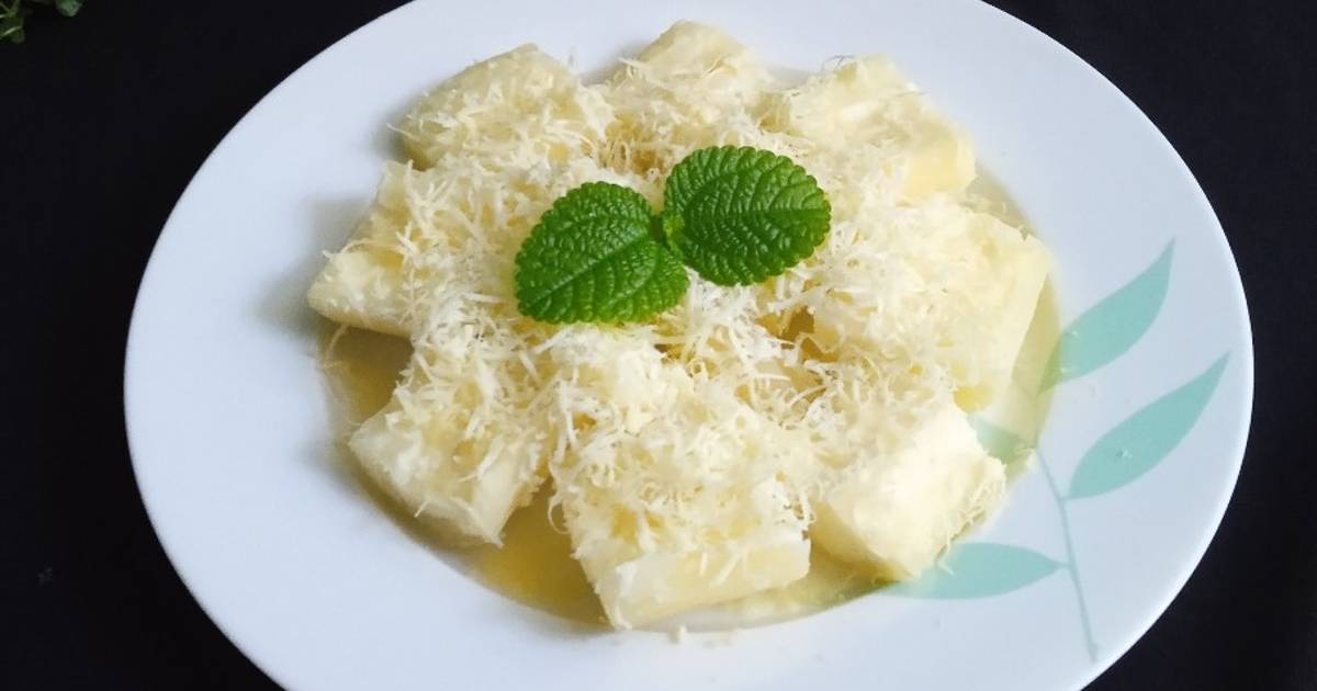 Resep Ubi Rebus Susu Keju oleh Wati Wartini - Cookpad