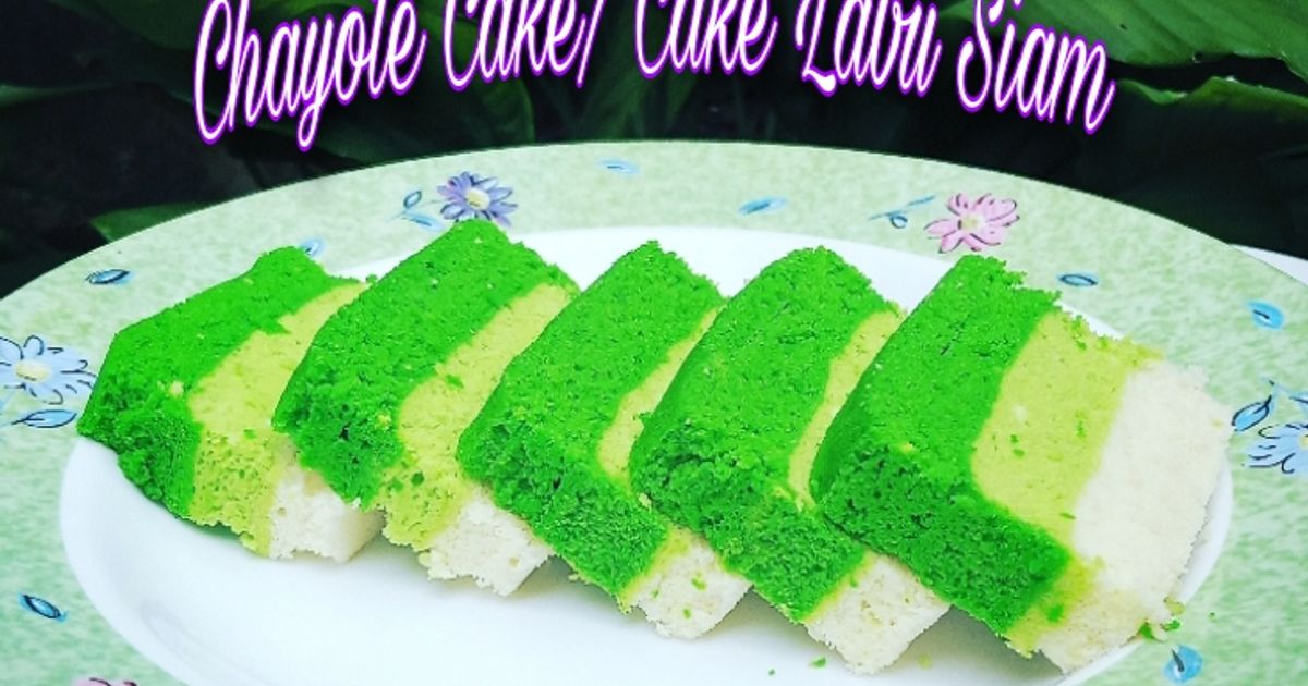 Resep Chayote Cake/ Cake Labu Siam ☺️ oleh Dapur Om Hansie - Cookpad