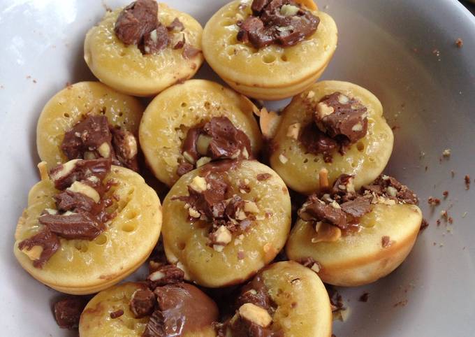 Resep Kue cubit toping silverquin oleh Rima Rhyndie - Cookpad
