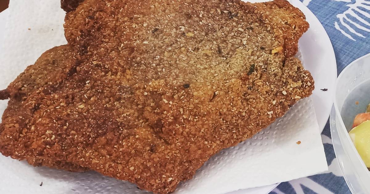 Milanesa de nalga Receta de Elen D- Cookpad