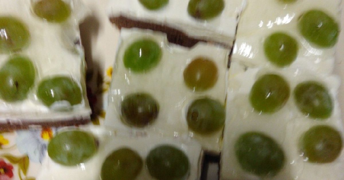 Tejfölös Szőlős Kocka | Baji Zsófia receptje - Cookpad receptek