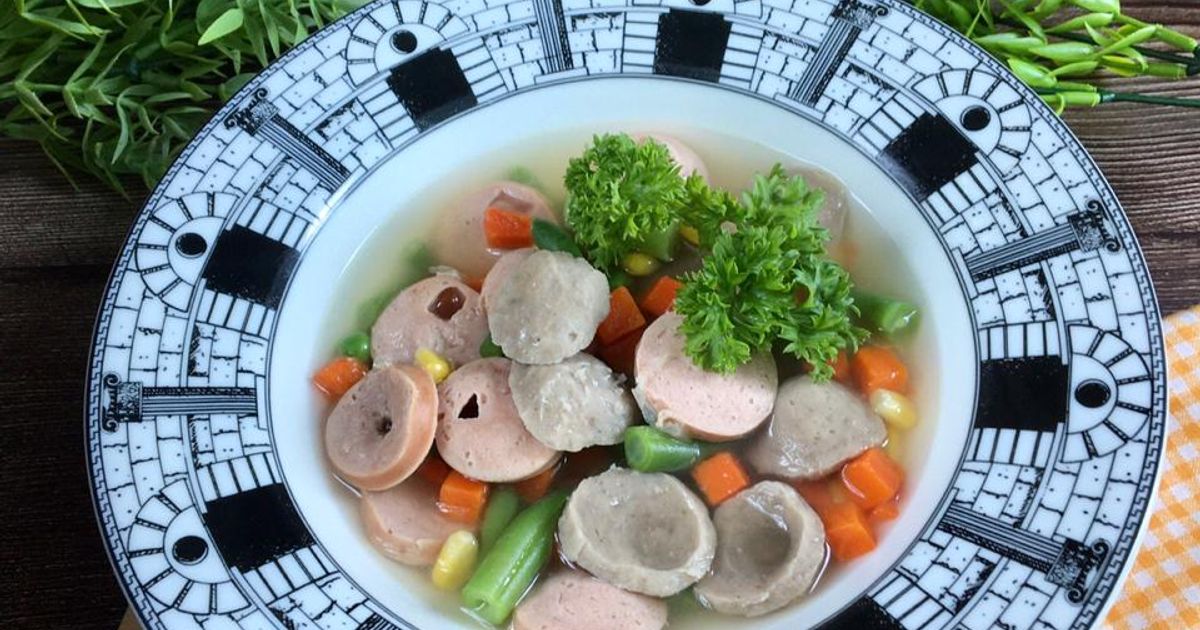 Resep sosis bakso mix vegetable rumahan enak dan mudah - Cookpad