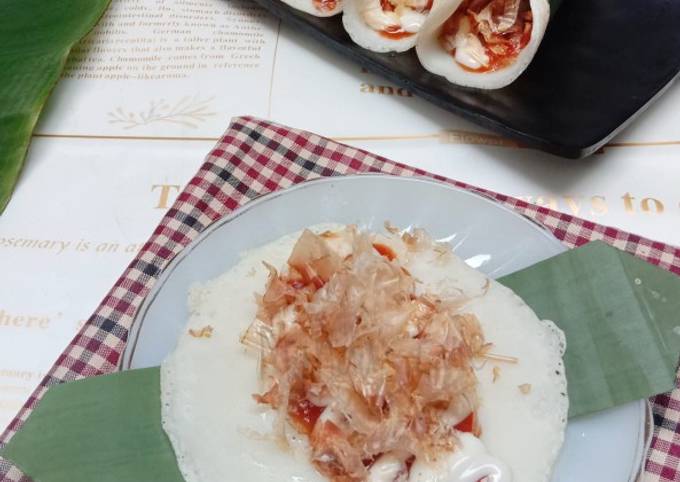 Resep Serabai Khas Kutai Toping Peda Mayo oleh Manda Evie - Cookpad