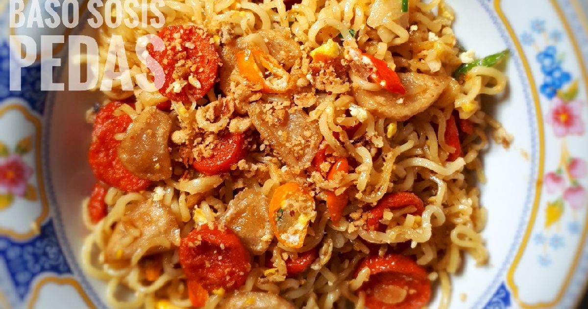 Resep indomie telur bulat baso rumahan enak dan mudah - Cookpad