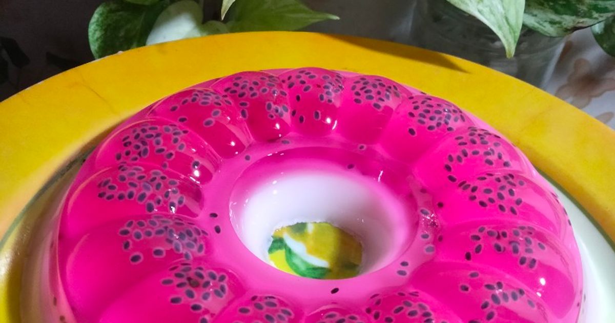 Resep Pudding Kemerdekaan (Leci Susu) oleh Lu'lu Atin Nafisa - Cookpad