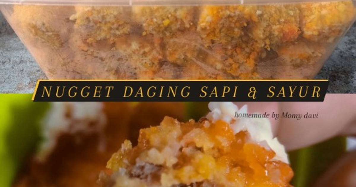 Resep Nugget daging sapi & Sayur oleh jessicavwp - Cookpad