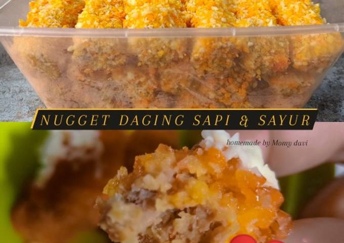 Resep Nugget daging sapi & Sayur oleh jessicavwp - Cookpad