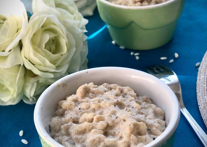 Riz au lait Crémeux 🍶 de Foodbychou - Cookpad