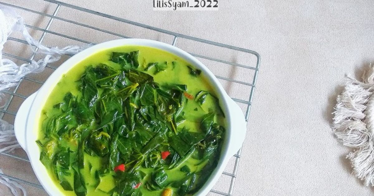 Resep Gulai Daun Singkong oleh LilisSyam 🎀 - Cookpad