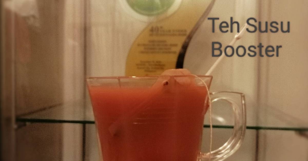 Resep Teh Susu Booster oleh Keko Risti - Cookpad