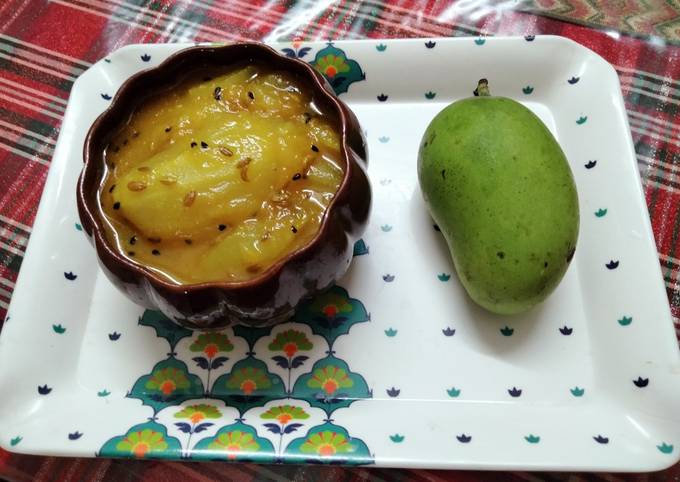 Raw mango Launji Recipe by Kalpana Rai - Cookpad