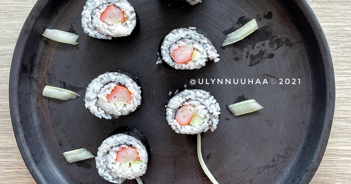 15 resep buat sushi bekal kantor enak dan mudah - Cookpad