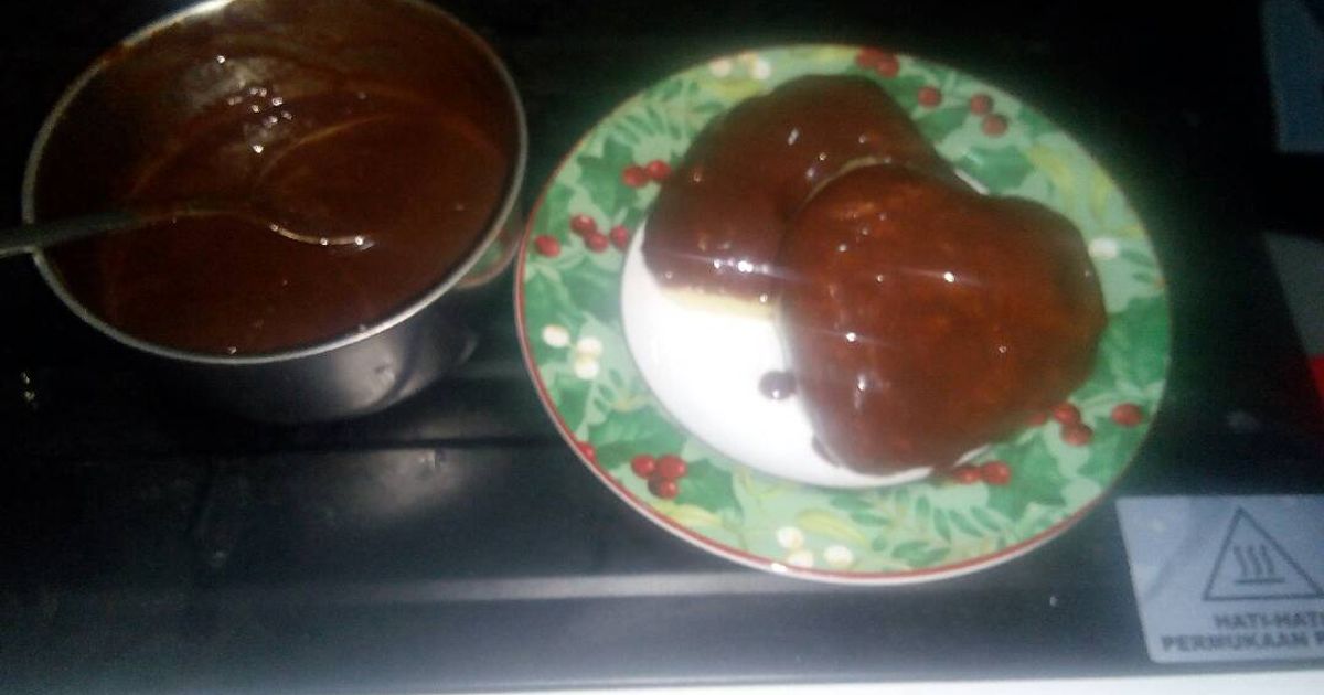 Resep Donat Panggang Glaze Coklat Jeruk Nipis oleh Fifi Kurniasih - Cookpad