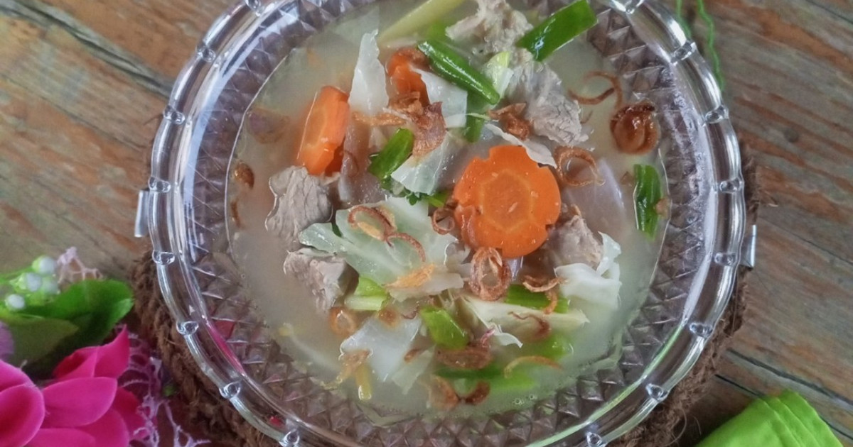 Resep Sop Sapi Pak Min Klaten oleh Indah Tuwiarsih - Cookpad