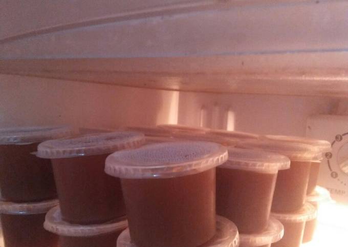 Resep Puding rumput laut gula merah (bulung) oleh Nnk - Cookpad