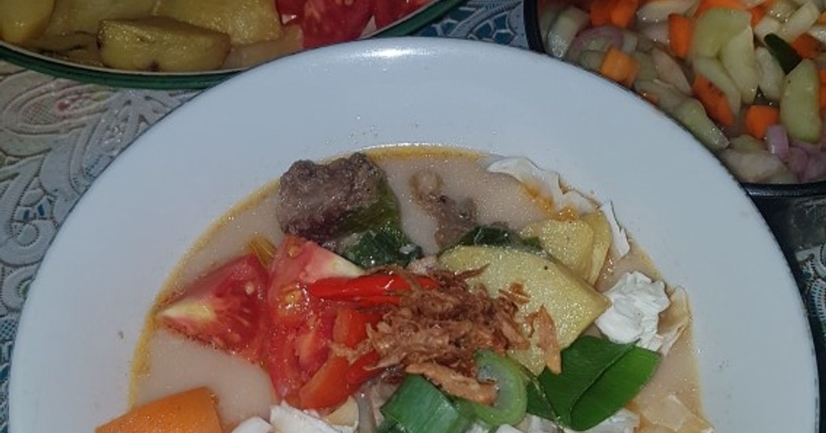 Resep Sop Balungan Kambing oleh tan_ ketan - Cookpad