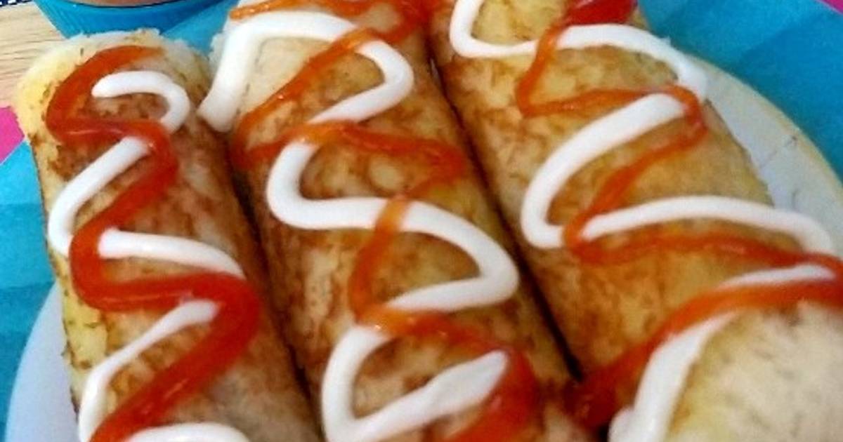 Resep Sandwich gulung isi abon oleh Desi Arianti - Cookpad