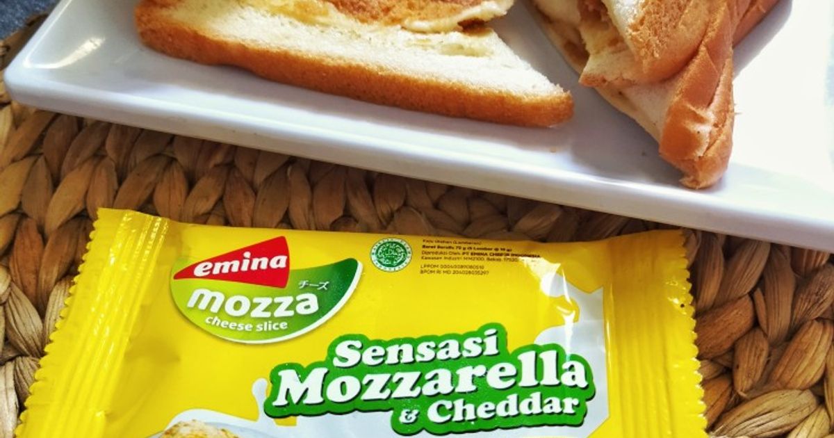 Resep Roti Tawar Kukus Selai Kacang + Moza (Spesial Edisi Emina Mozza) oleh Farhah - Cookpad