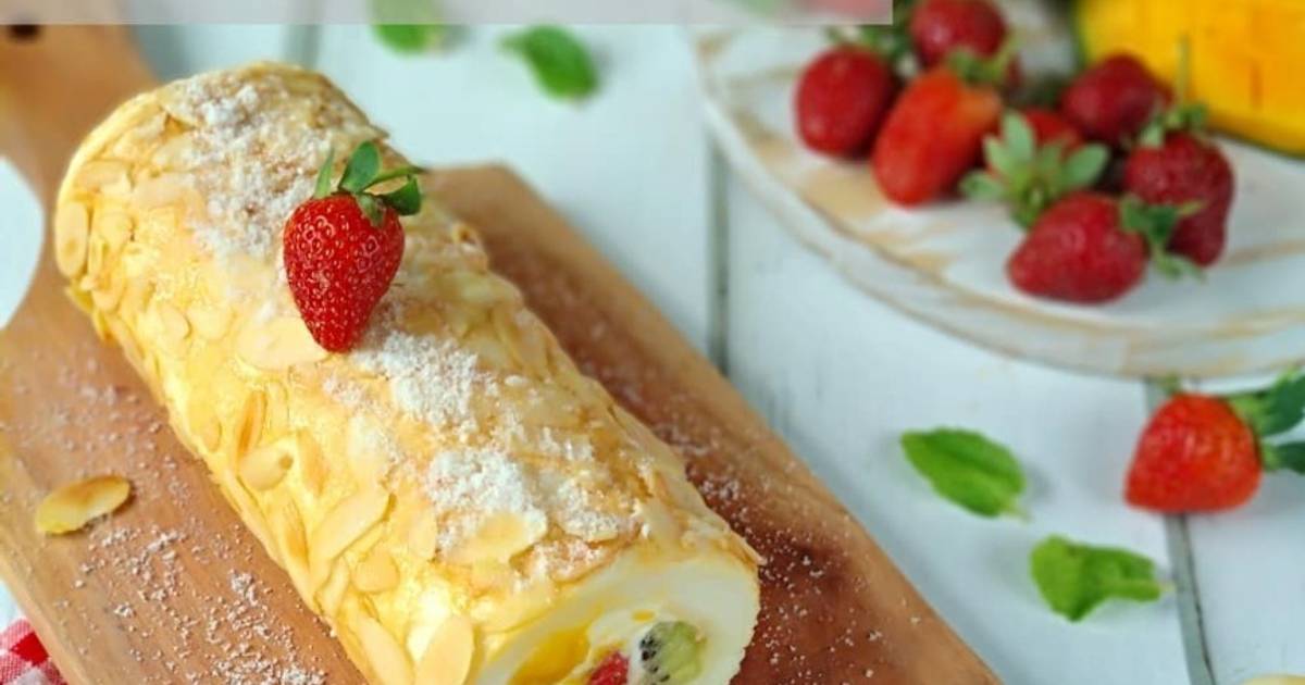 Resep Budapest Roll Cake oleh Niken Bellani - Cookpad