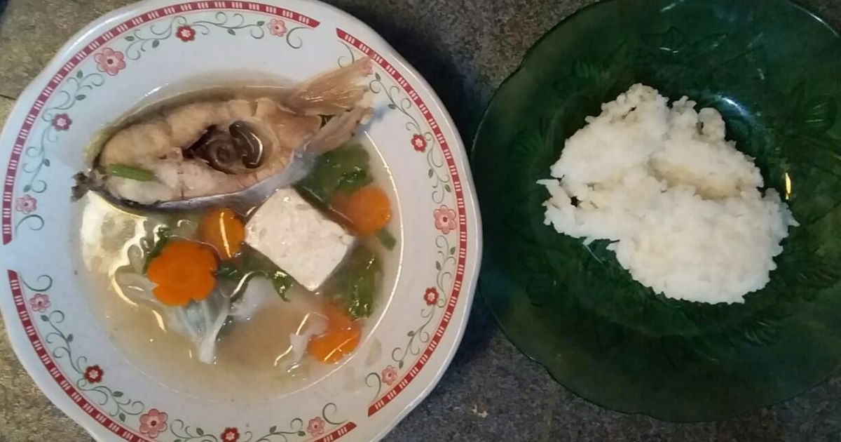 Resep Sup Ikan Simpel Menu 4 Bintang. 12 Bulan Keatas oleh Ummu Ayyub ...