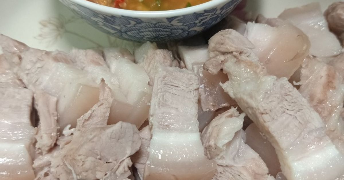 สูตร สามชั้นนึ่ง โดย Bowornlug Jane - Cookpad