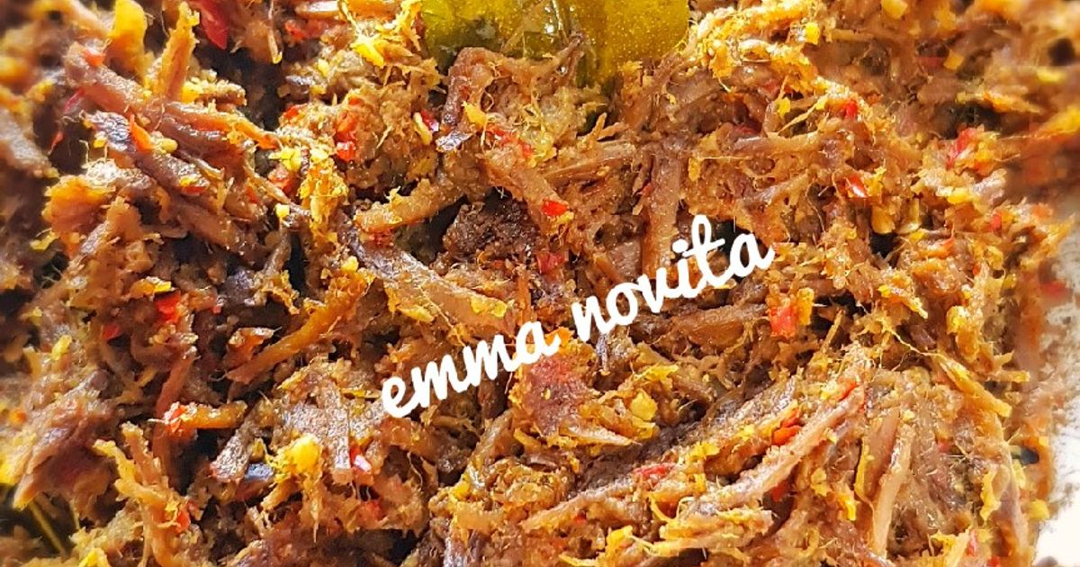 Resep Daging Suwir Pedas oleh Emma Novita Sari - Cookpad