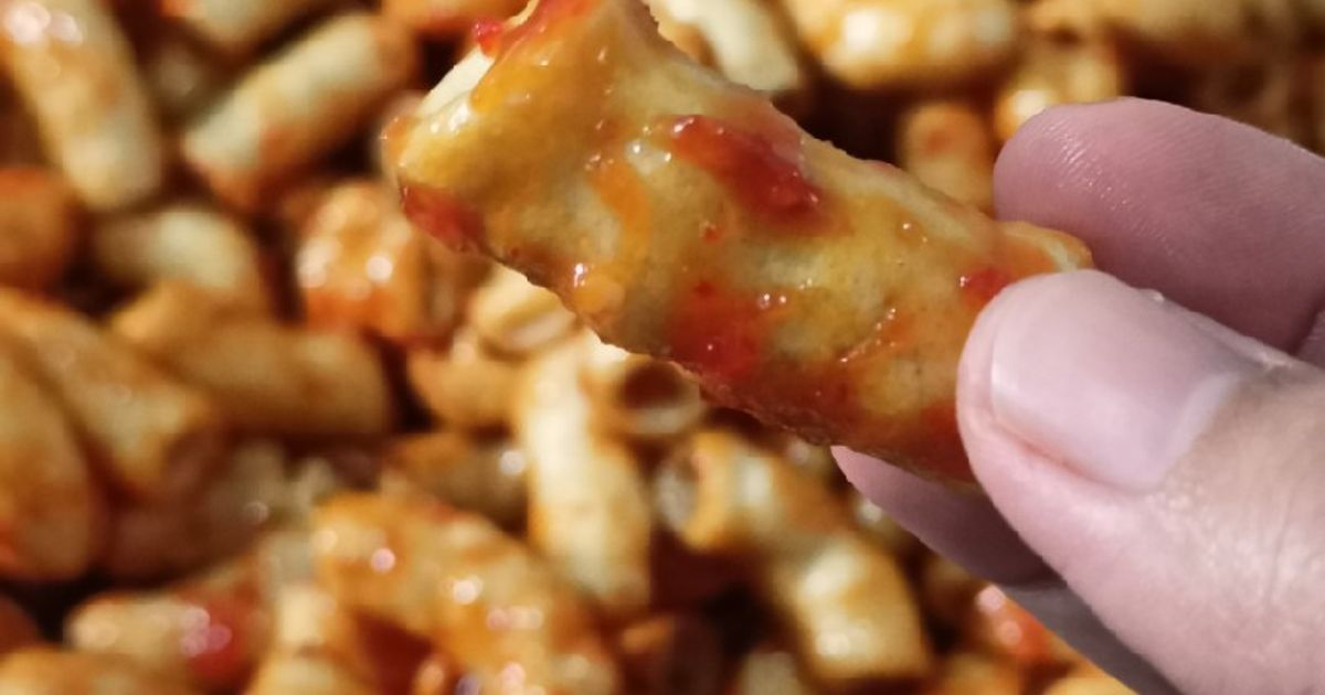 Resep kerupuk makroni rumahan enak dan mudah - Cookpad