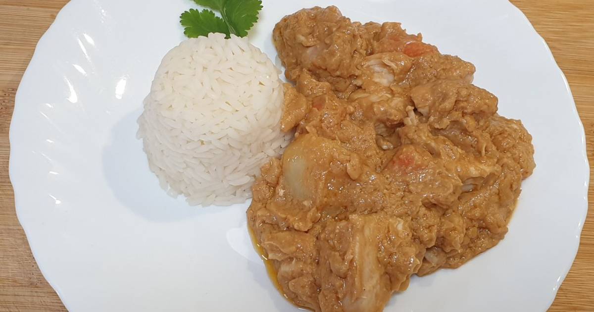 Maafé (o mafé) de pollo. Comida Senegal Receta de LAM- Cookpad