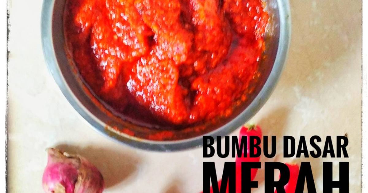 Resep 13. Bumbu Dasar Merah oleh Kak Zee - Cookpad