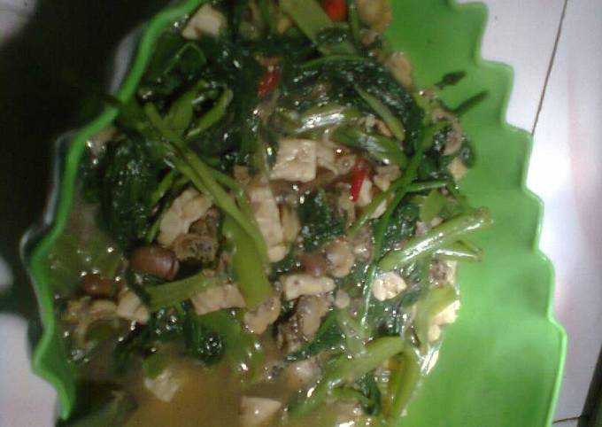 Resep Sayur kangkung tauco kerang tempe oleh Sari Susanti Simamora ...