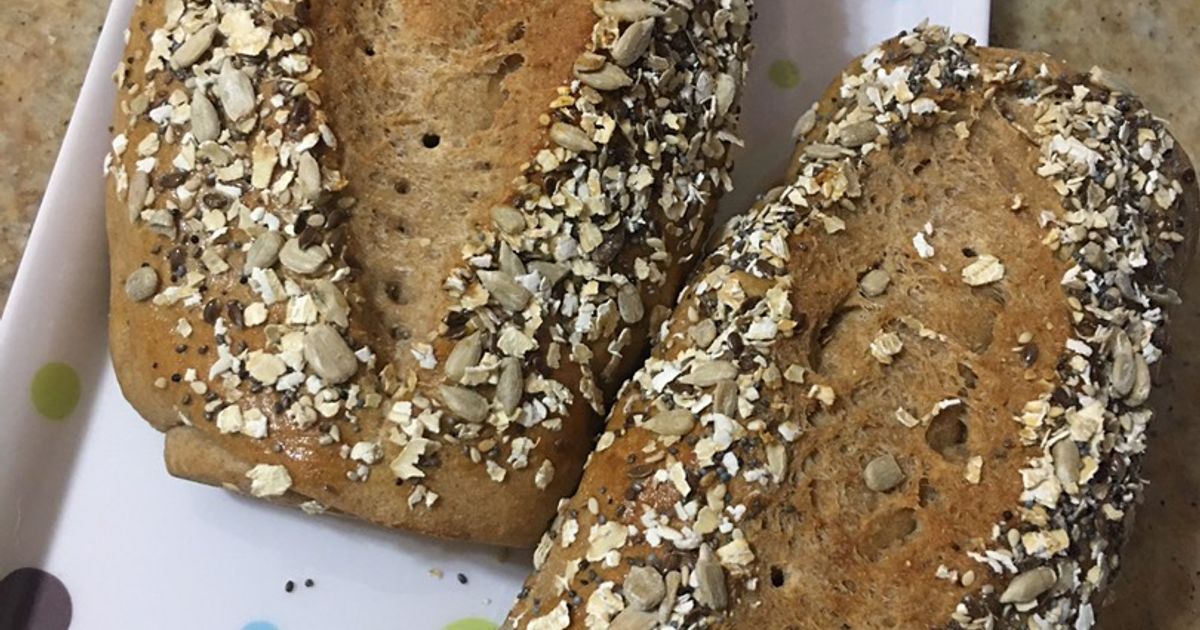Pan Lactal Integral Con Semillas Y Avena Recipe by cristinarecetas