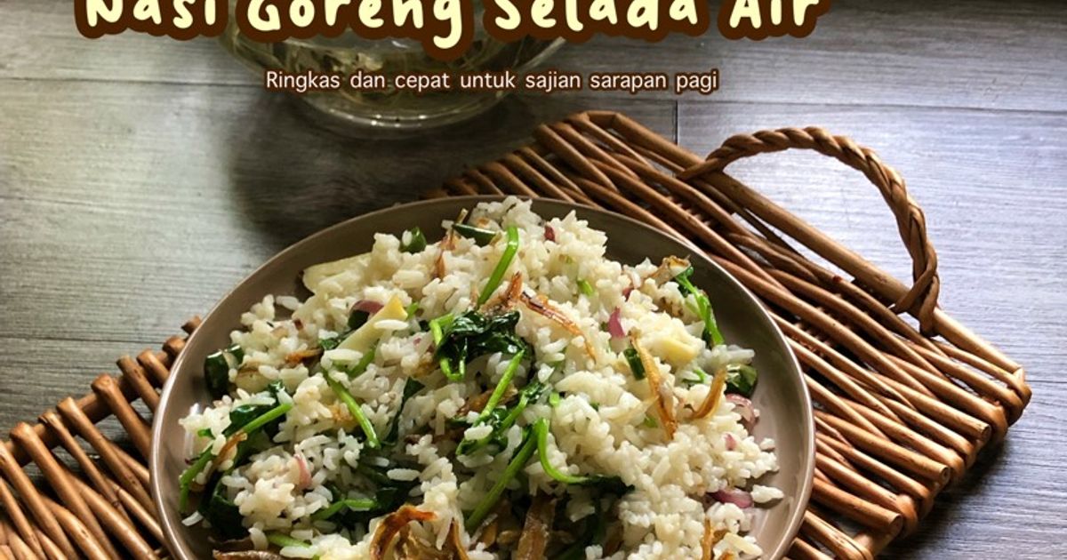 Resipi Nasi Goreng Selada Air oleh Salina Jalaludin - Cookpad