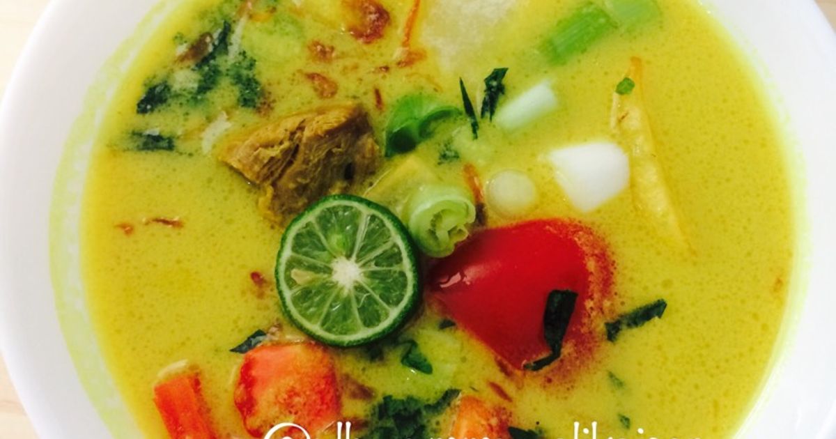 Resep Soto Kuning Bogor oleh Ully Auliana - Cookpad