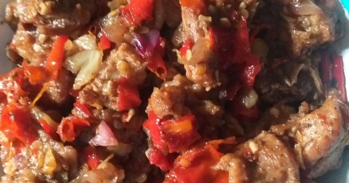 Resep Balado Daging Gula Asam oleh Tati Noerh - Cookpad