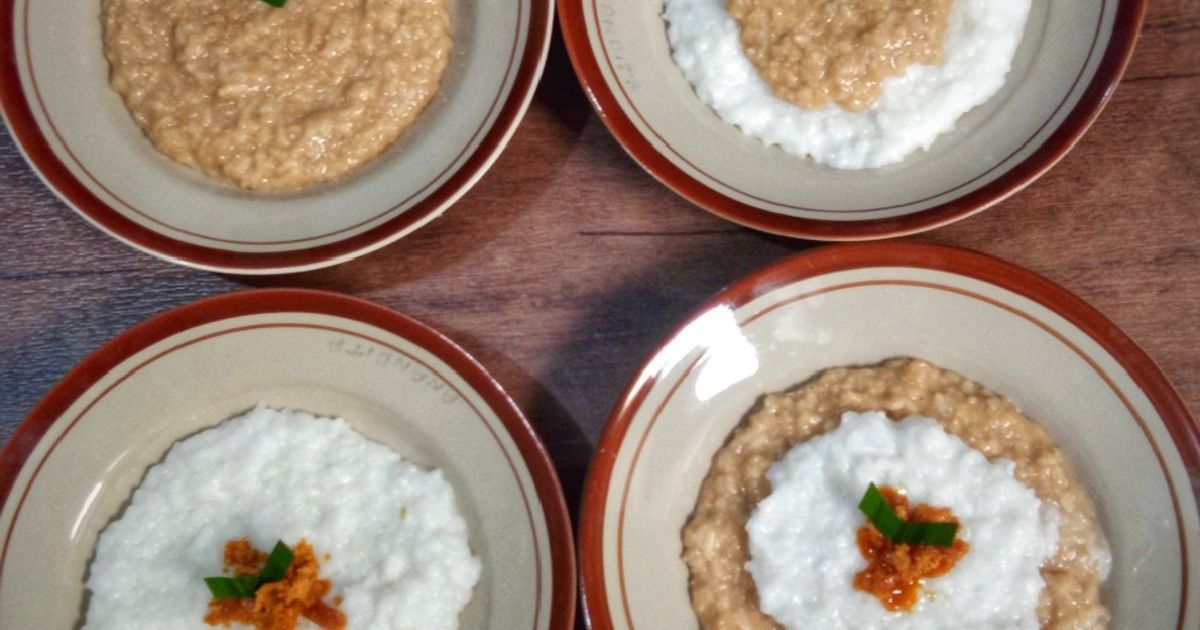 Resep Bubur Jenang Sengkolo (Bubur Merah Putih) oleh Bunda Devi - Cookpad
