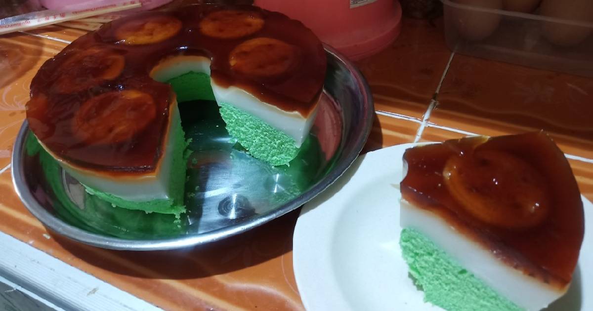 337 resep kue talam pandan telur enak dan mudah - Cookpad
