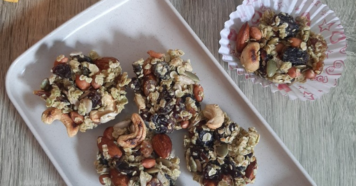 Resep Granola Bar oleh NayNay - Cookpad