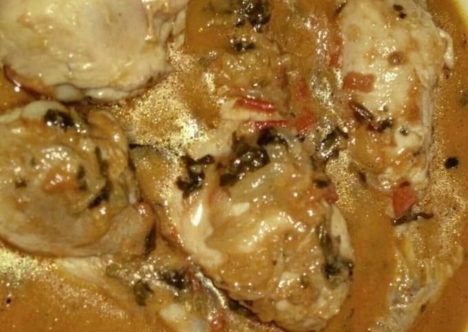Dahi Chicken Curry Recipe by Rimpa Bose Deb - Cookpad