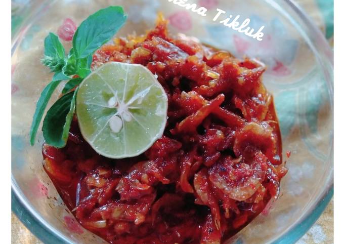 Resep Sambal Rebon oleh Rhena Tikluk - Cookpad