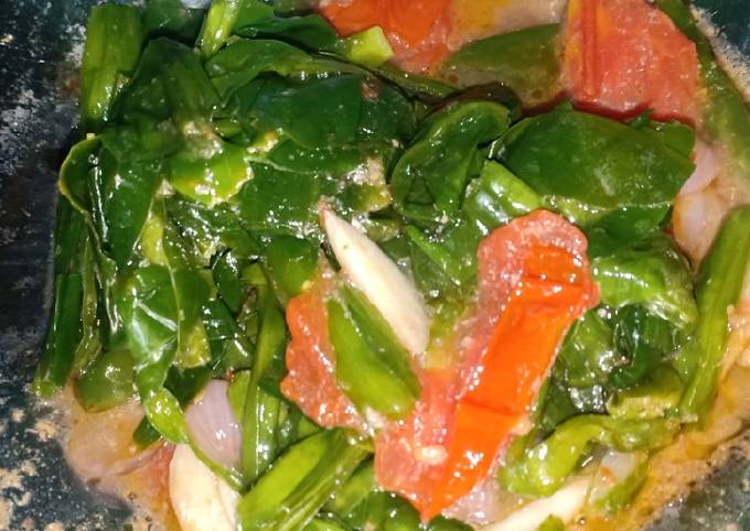 Resep Tumis Terasi Genjer oleh Nurfaizah - Cookpad