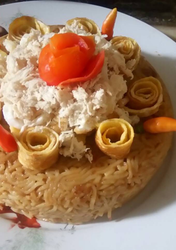 Resep Indomie birthday cake oleh Ita Pinot - Cookpad
