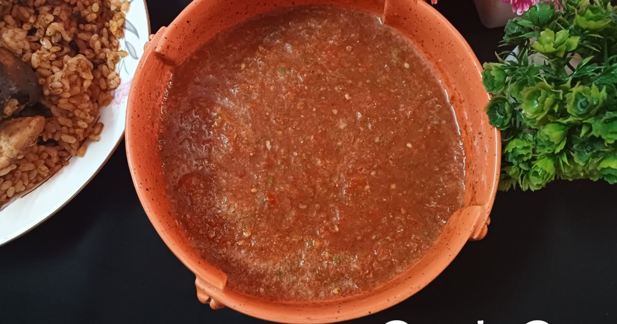 Middle Eastern Salsa Or Arabic Spicy Tomato Dip Recipe by ZMA - Cookpad
