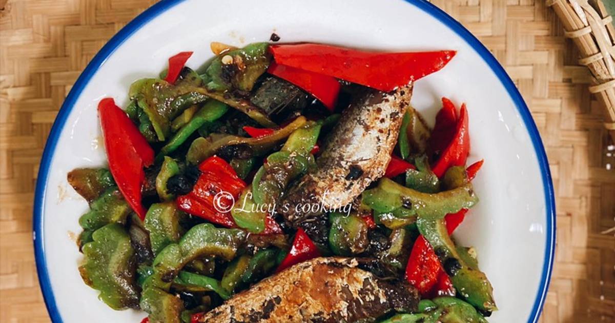 Resipi Peria masak ikan tausi oleh Lucy’s cooking - Cookpad