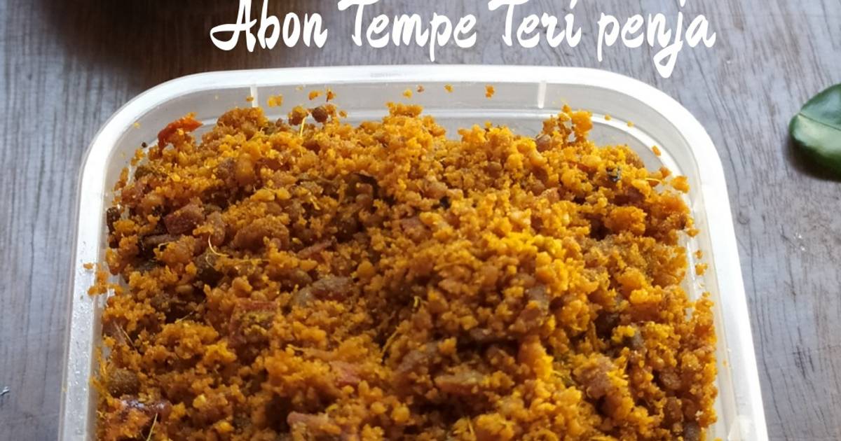 Resep Abon Tempe Teri penja oleh Devi Aini - Cookpad