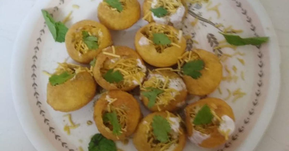 Madhavi Bhayani દ્વારા રેસીપી દહીં પૂરી (Dahi Poori Recipe In Gujarati ...