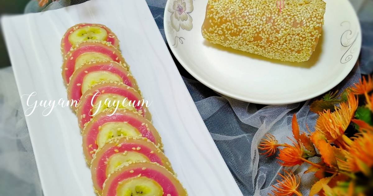 31 resep mochi gulung rasa pisang enak dan mudah - Cookpad